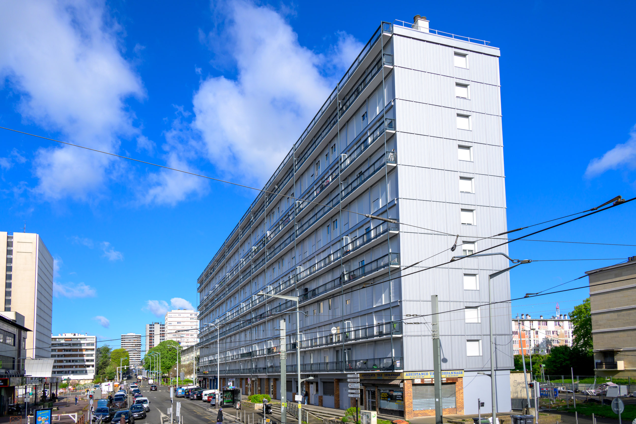 La réhabilitation des résidences Paul Valéry et Provence à Sarcelles obtient une mention ...
