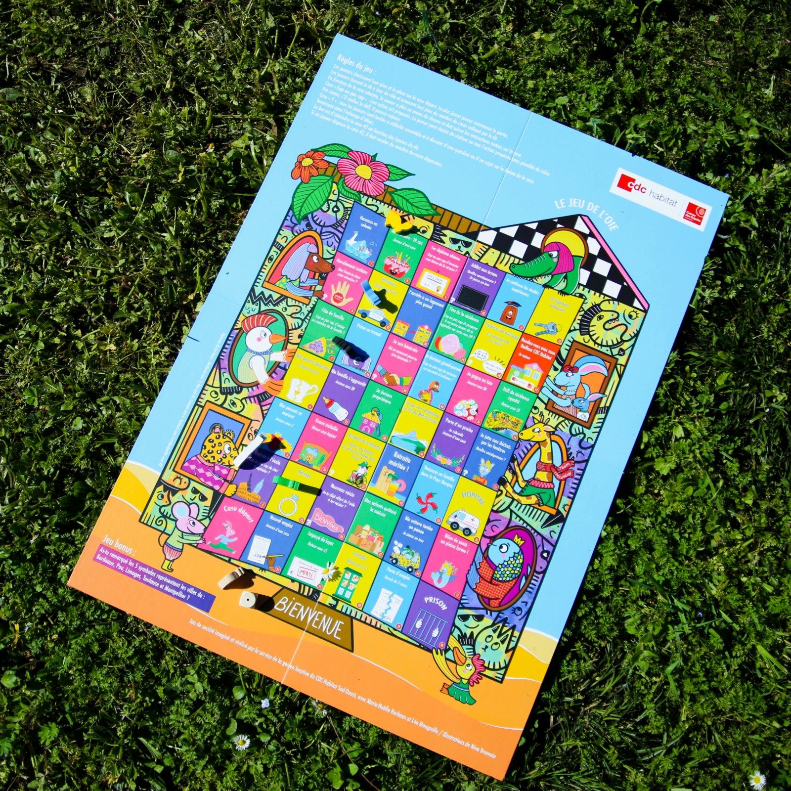 Un jeu de l’oie pédagogique et 100% écoresponsable pour favoriser le ...